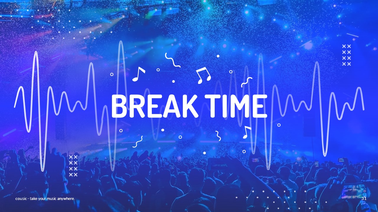 Cousic Music Event Powerpoint Presentation Template Fully Animated ...