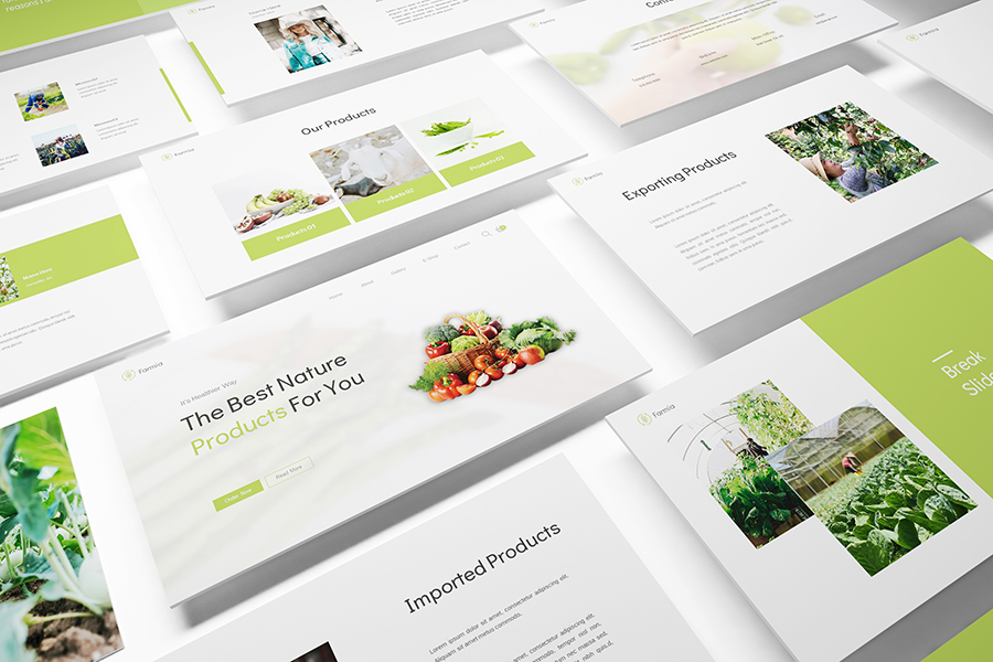Farming Google Slides Template, Presentation Templates | GraphicRiver