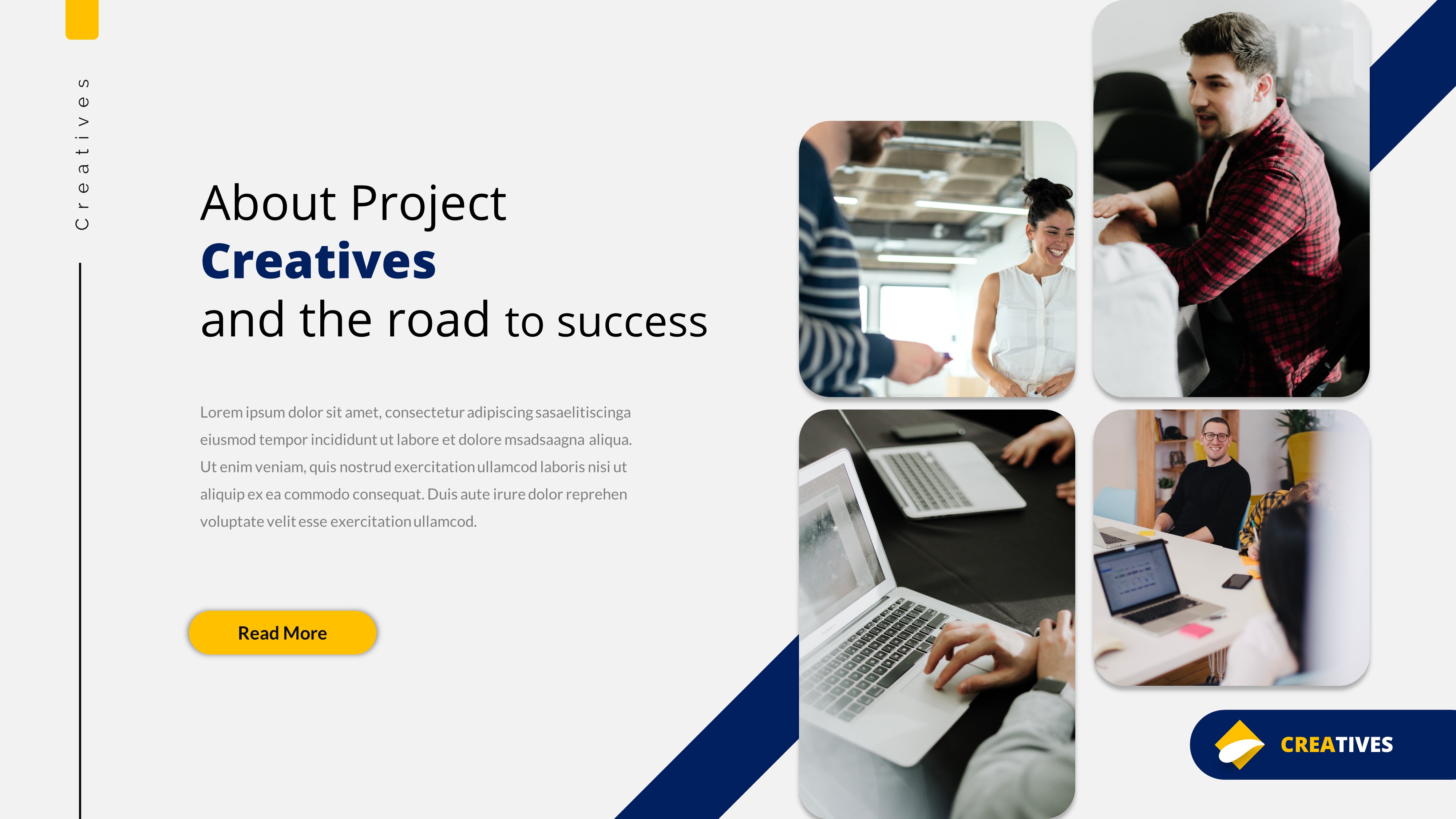 Creatives – Creative Business Google Slides Template, Presentation ...