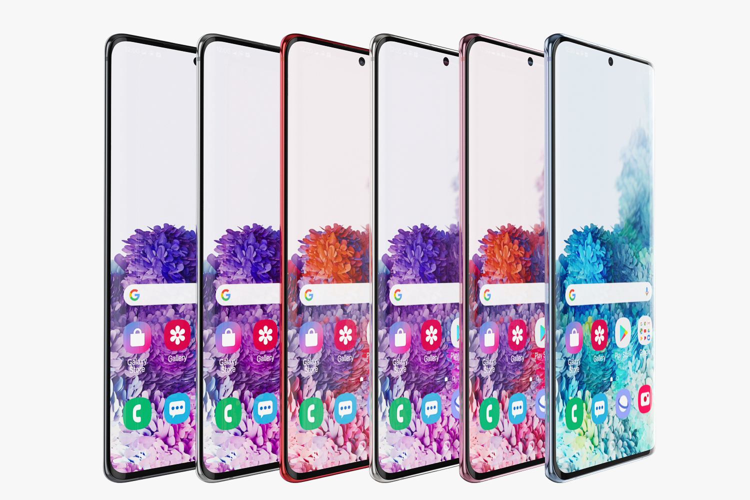 Samsung Galaxy S20 Plus 5G All colors by madMIX_X | 3DOcean