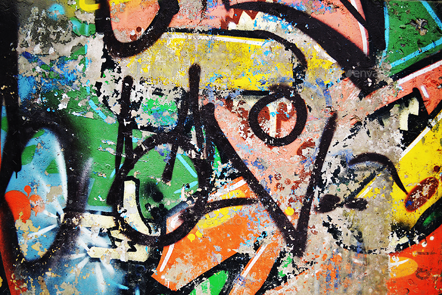 Graffiti Urban Backgrounds, Graphics | GraphicRiver