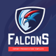 Falcons - Esport & Gaming Powerpoint Template, Presentation Templates