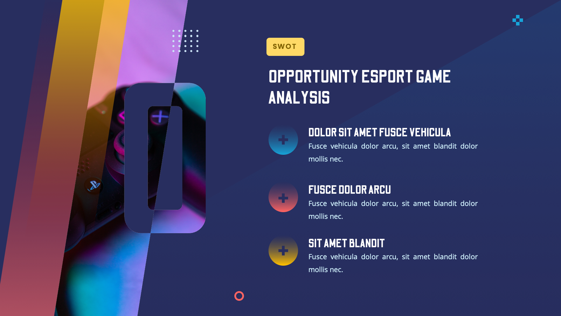 Falcons - Esport & Gaming Powerpoint Template, Presentation Templates