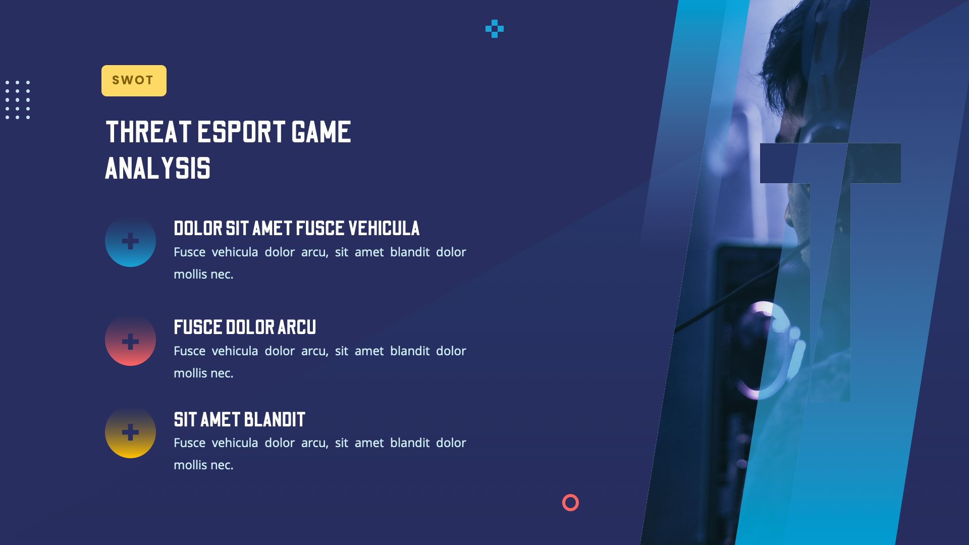 Falcons - Esport & Gaming Powerpoint Template, Presentation Templates