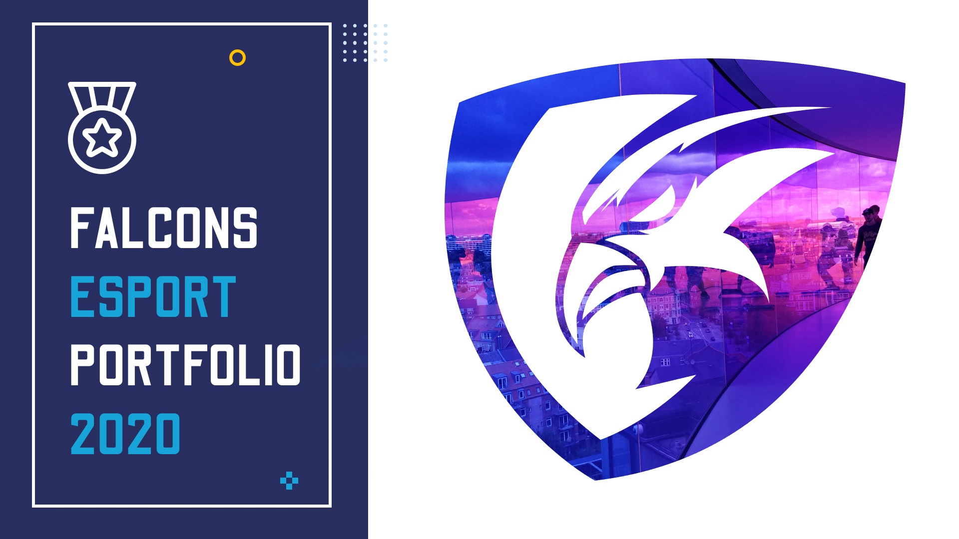 Falcons - Esport & Gaming Powerpoint Template, Presentation Templates