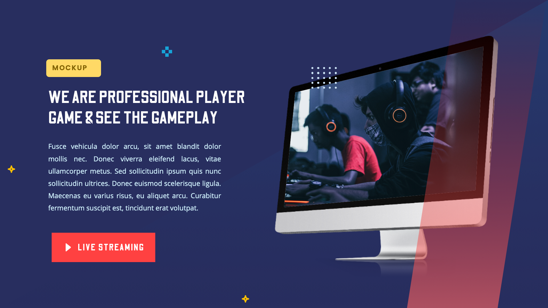 Falcons - Esport & Gaming Powerpoint Template, Presentation Templates