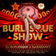 Burlesque Show Flyer Template, Print Templates | GraphicRiver