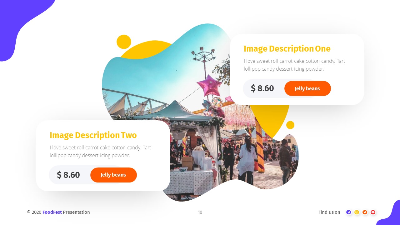 FoodFest - Food Festival Keynote Template, Presentation Templates ...