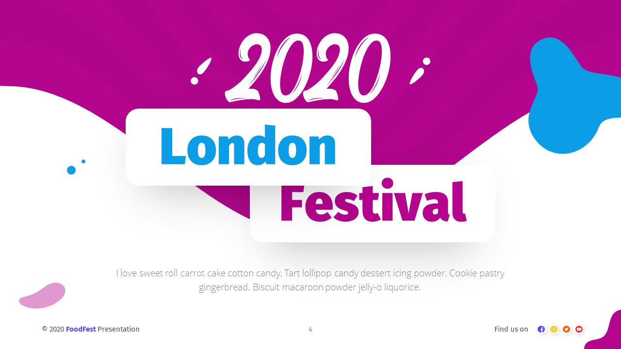 FoodFest - Food Festival Keynote Template, Presentation Templates ...