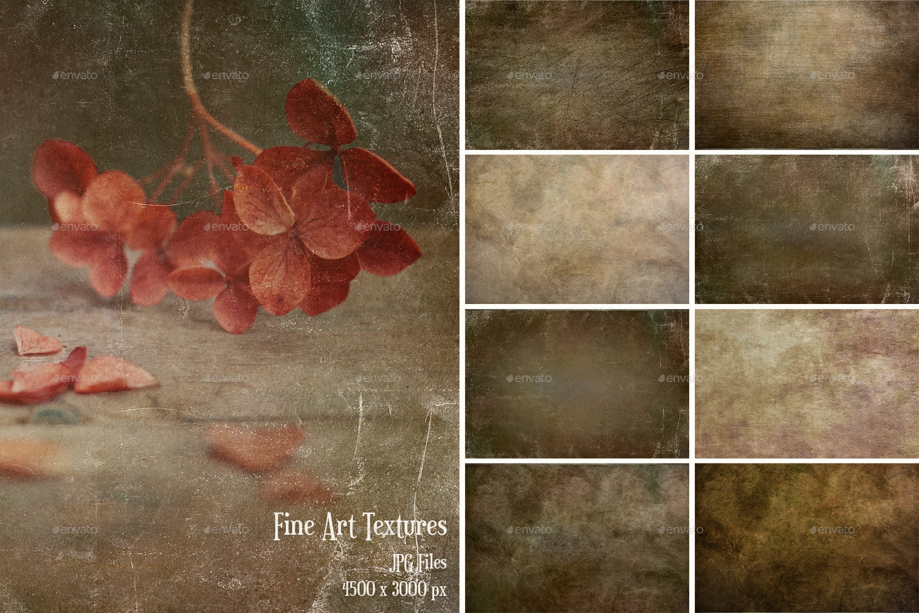 Fine Art Texture Photoshop Overlays, Textures | GraphicRiver