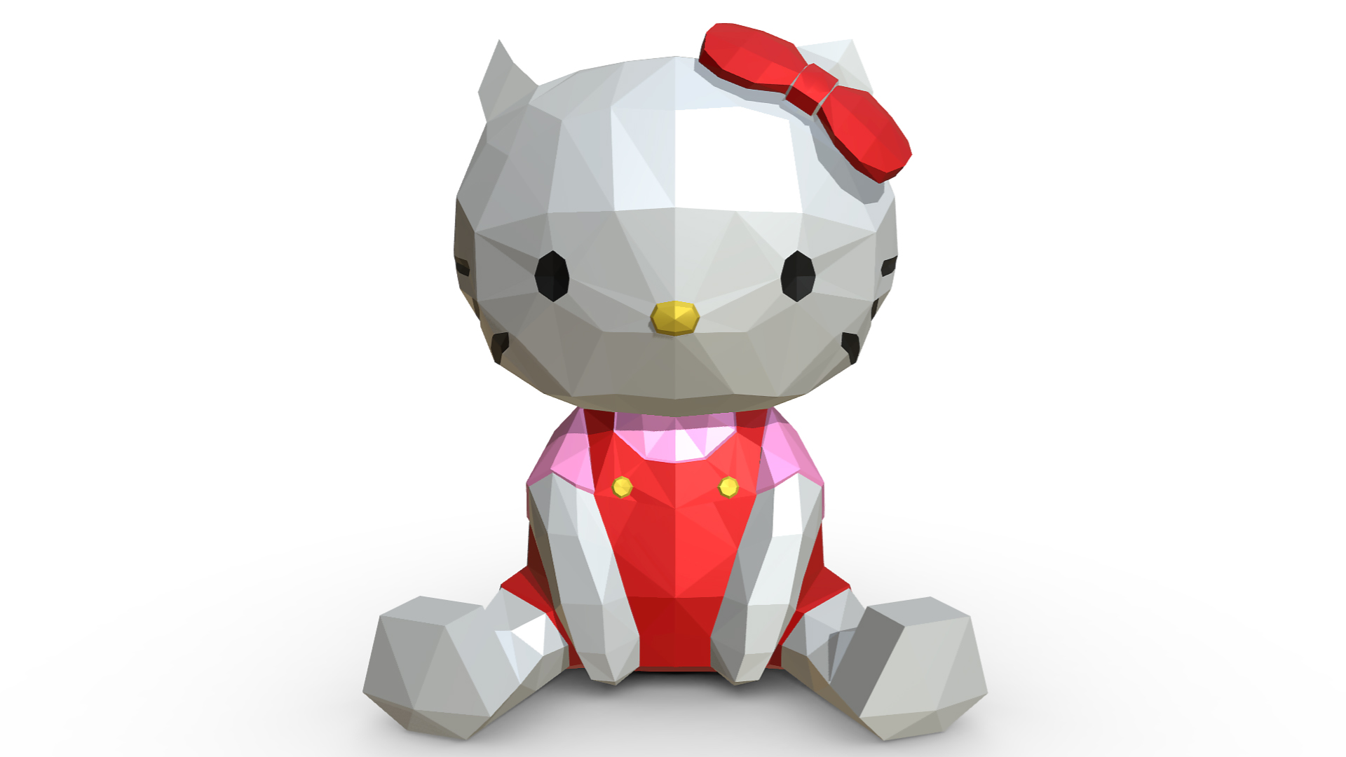 Hello kitty figure by stiv3d | 3DOcean