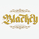 Blackey Blackletter Font, Fonts | GraphicRiver