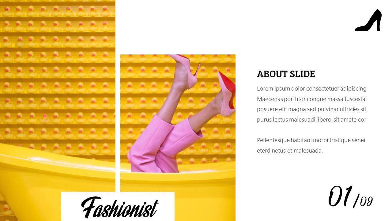 Fashionist - Fashion Style Powerpoint Template, Presentation Templates
