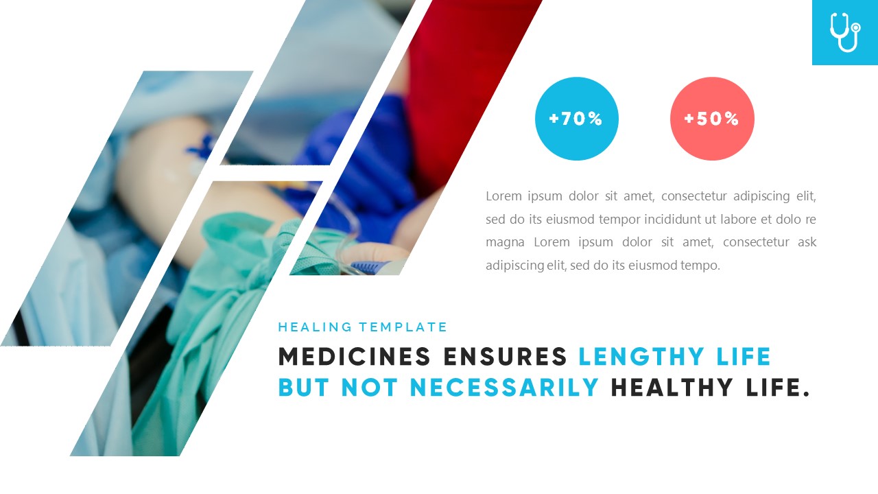 Healing - Medical Powerpoint Template by onelinerdesign | GraphicRiver