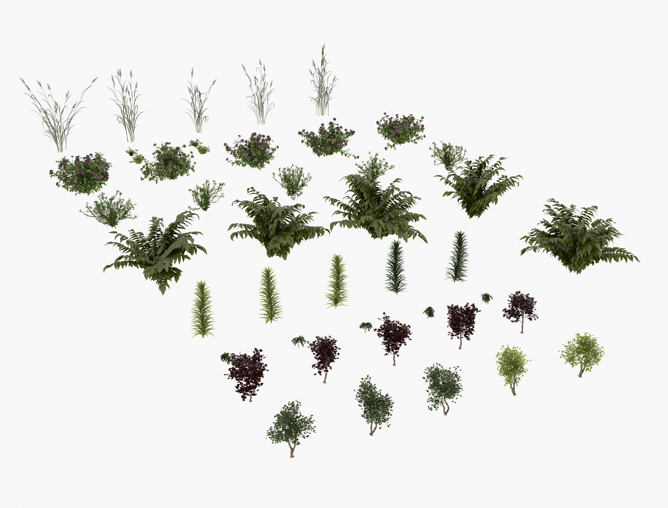 Realistic Garden Bushes by nhattuankts | 3DOcean