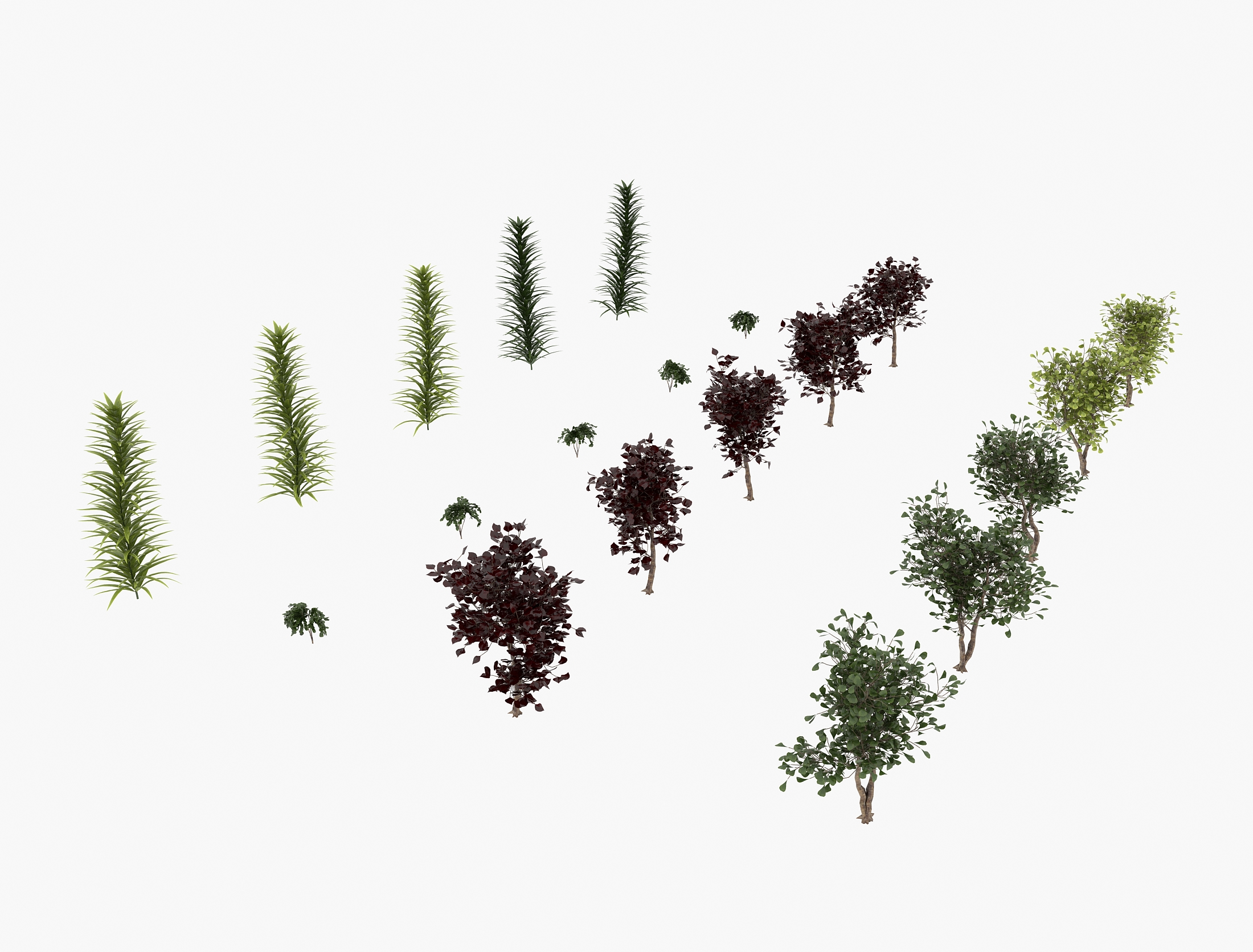 Realistic Garden Bushes by nhattuankts | 3DOcean