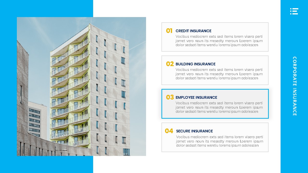 Insurance - Business Google Slide Template, Presentation Templates