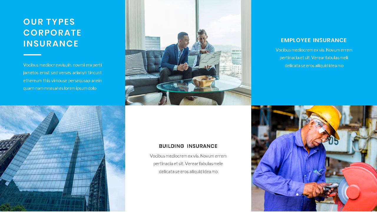 Insurance - Business Google Slide Template, Presentation Templates