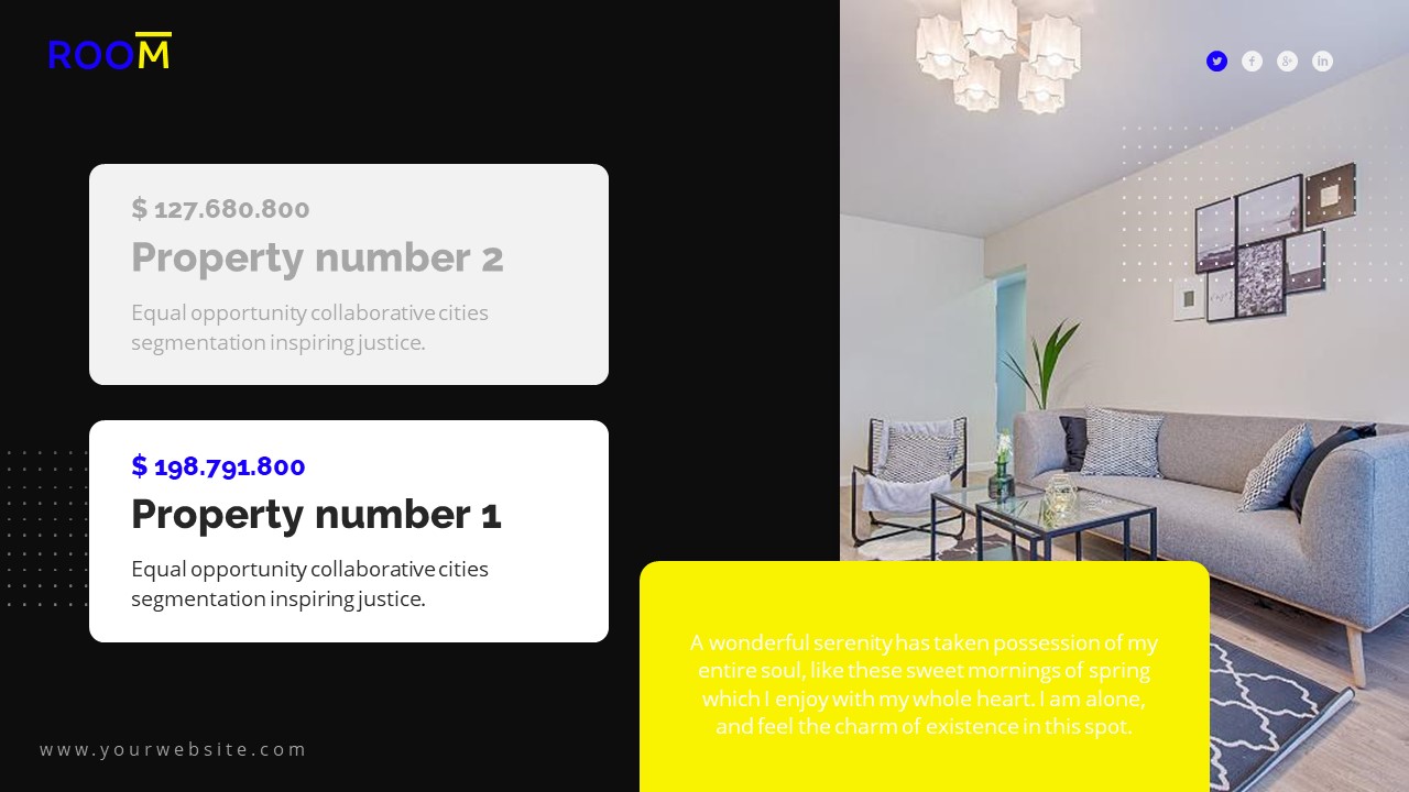 Room – Furniture Powerpoint Presentation Template Fully Animated ...