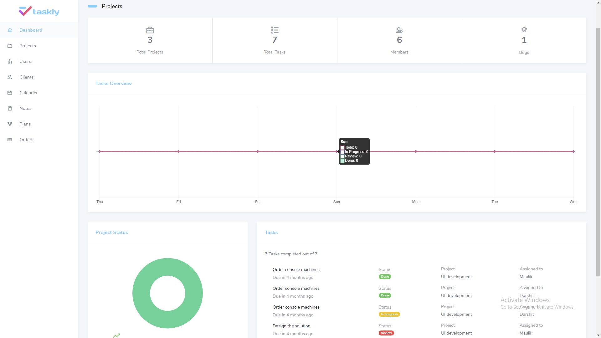 TASKLY SaaS – Project Management Tool by RajodiyaInfotech | CodeCanyon