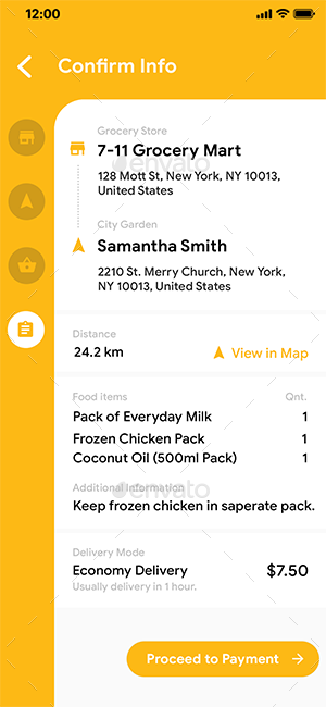 2 App UI Kit| Courier App UI Kit| Peer to peer Courier delivery app UI ...