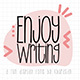 Enjoy Writing, Fonts | GraphicRiver