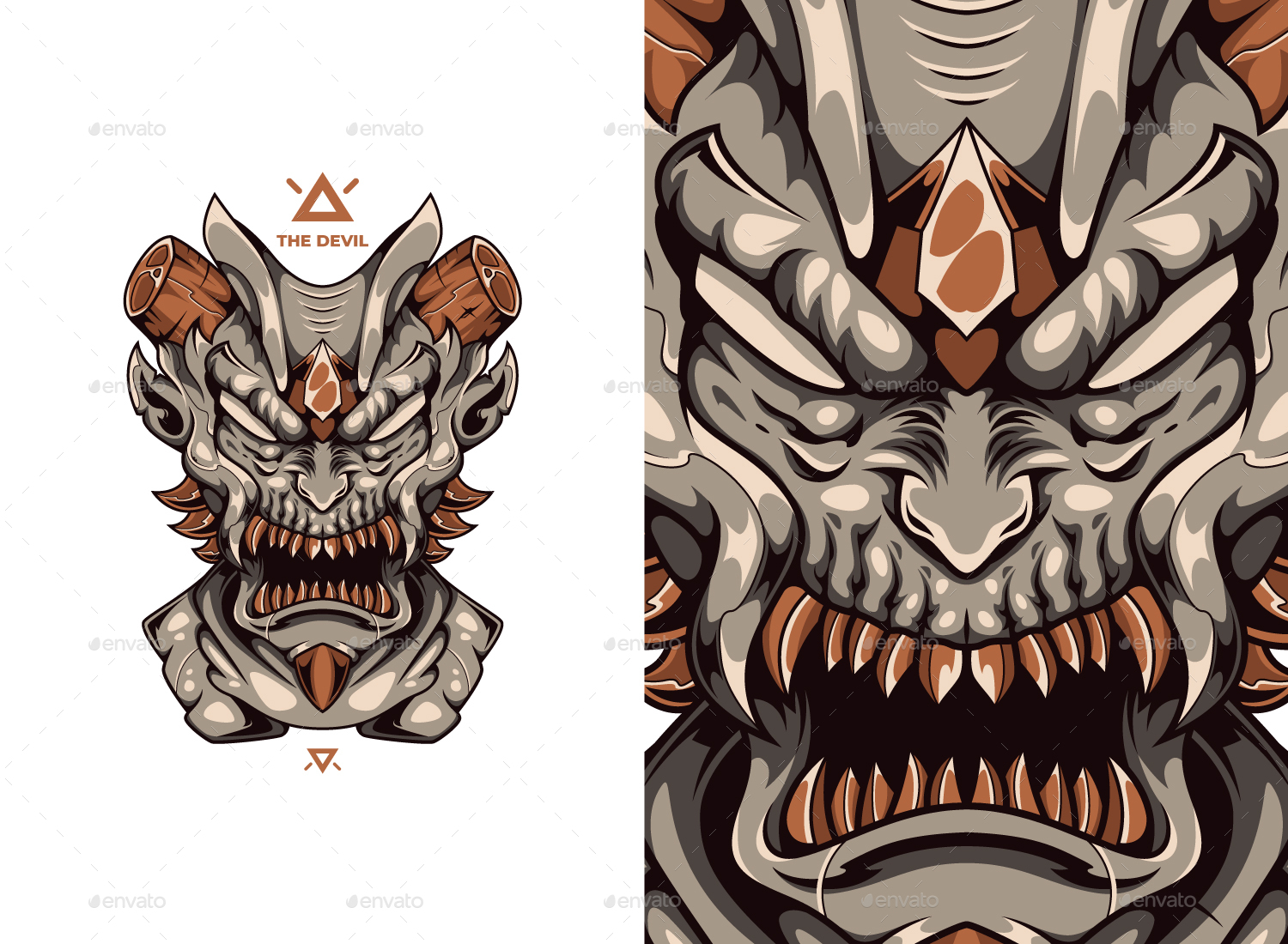 The Devil T-Shirt Design, T-Shirts | GraphicRiver