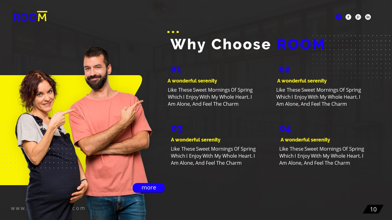 Room – Furniture Keynote Presentation Template Fully Animated ...