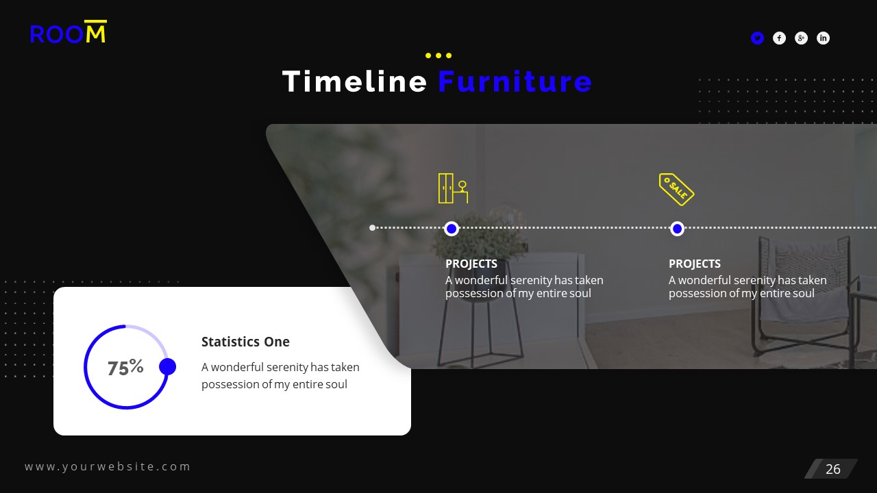 Room – Furniture Keynote Presentation Template Fully Animated ...