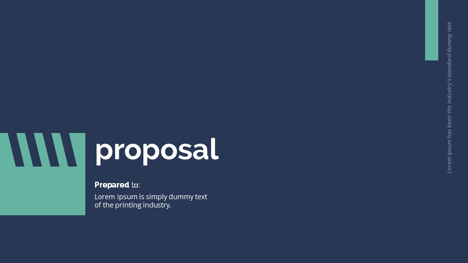 Proposal PowerPoint Presentation Template by SanaNik | GraphicRiver