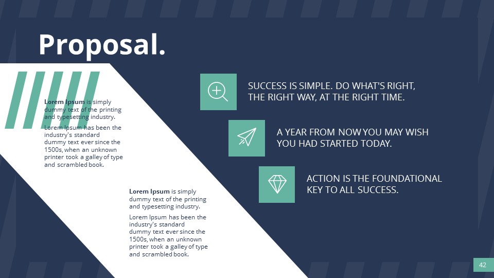 Proposal PowerPoint Presentation Template by SanaNik | GraphicRiver