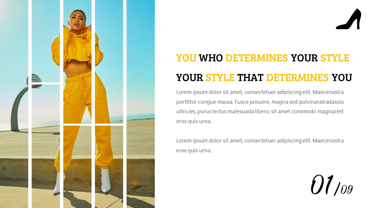 Fashionist - Fashion Style Google Slides Template by onelinerdesign