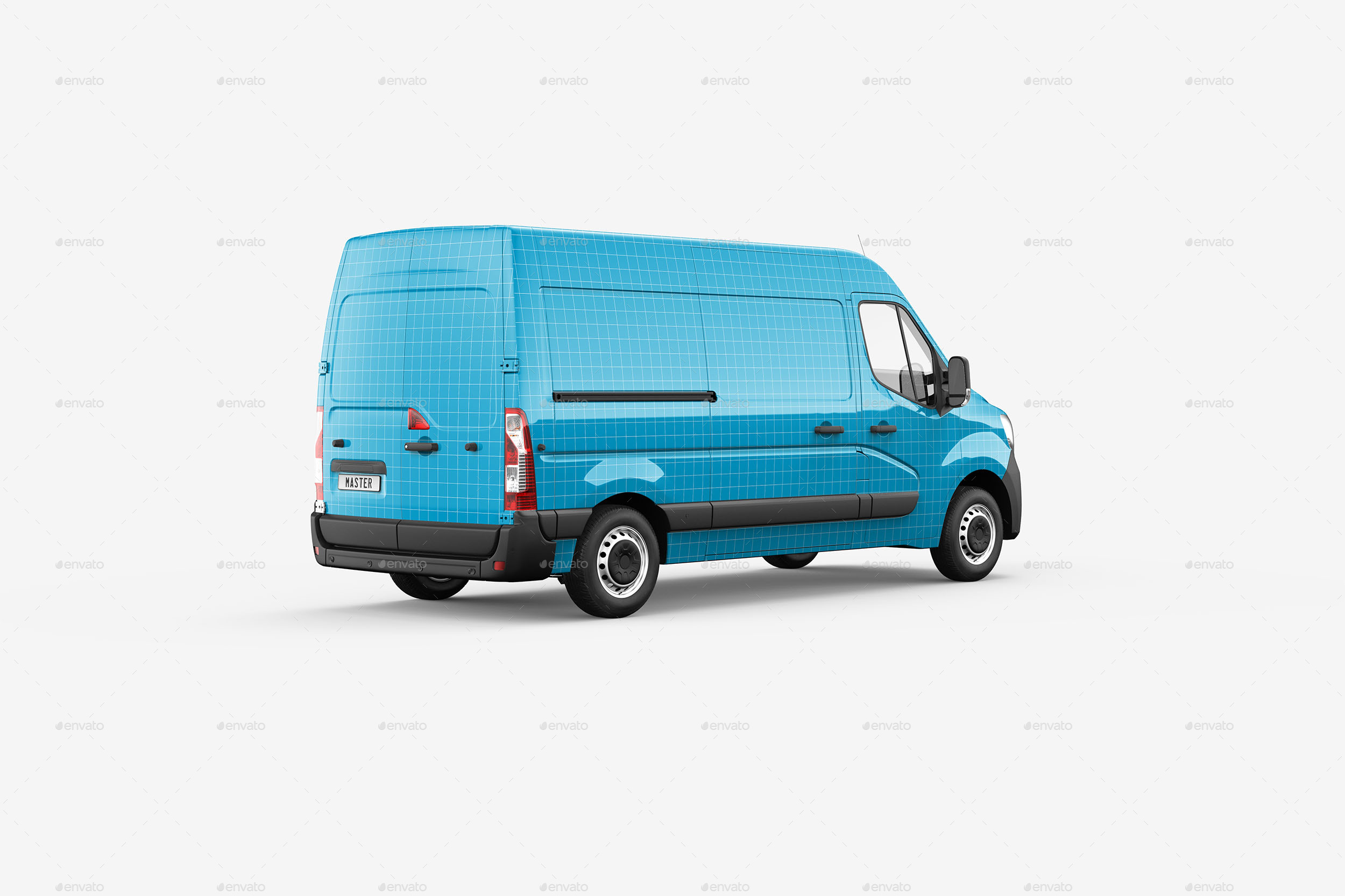 Master Panel Van Mockup, Graphics | GraphicRiver