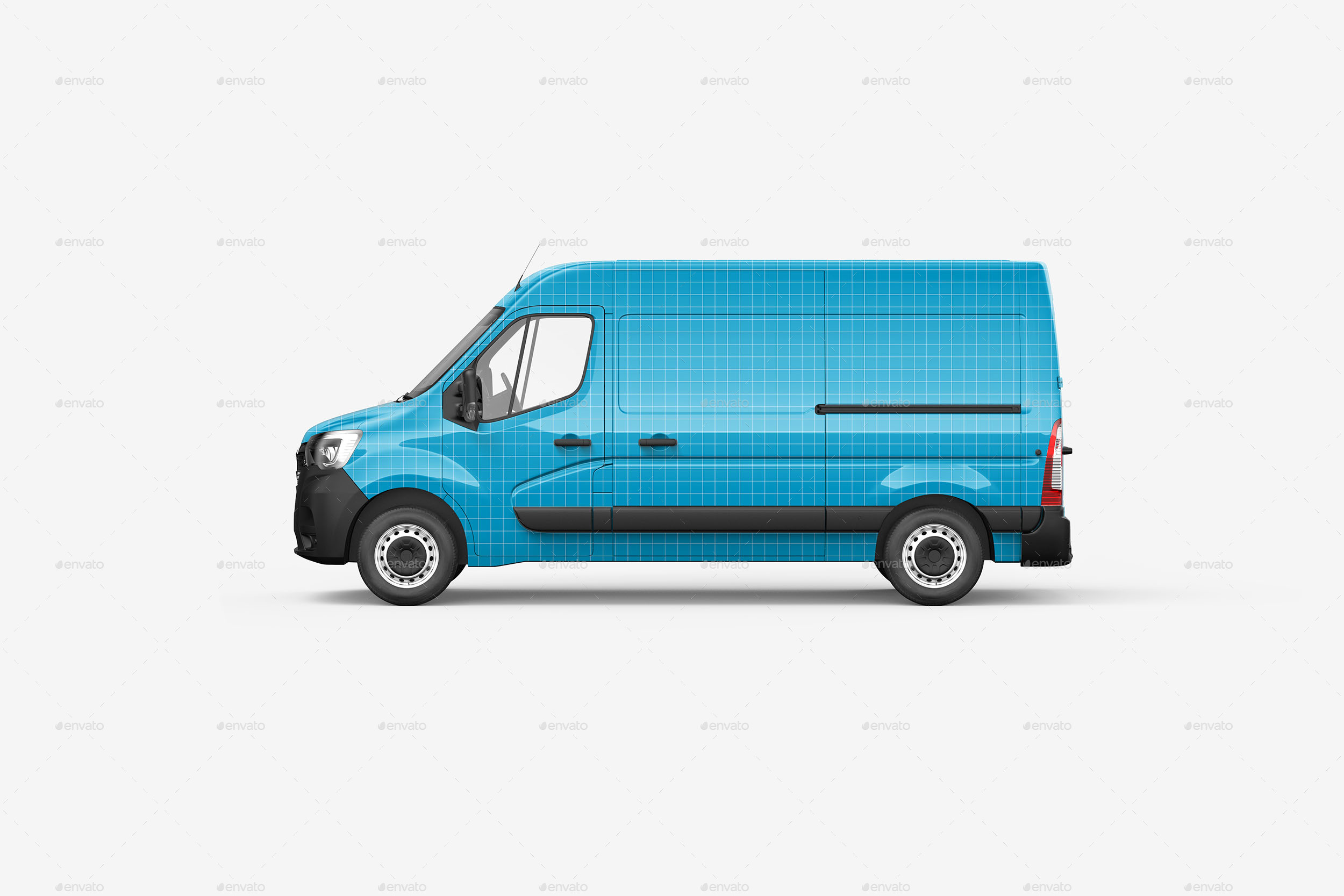 Master Panel Van Mockup, Graphics | GraphicRiver