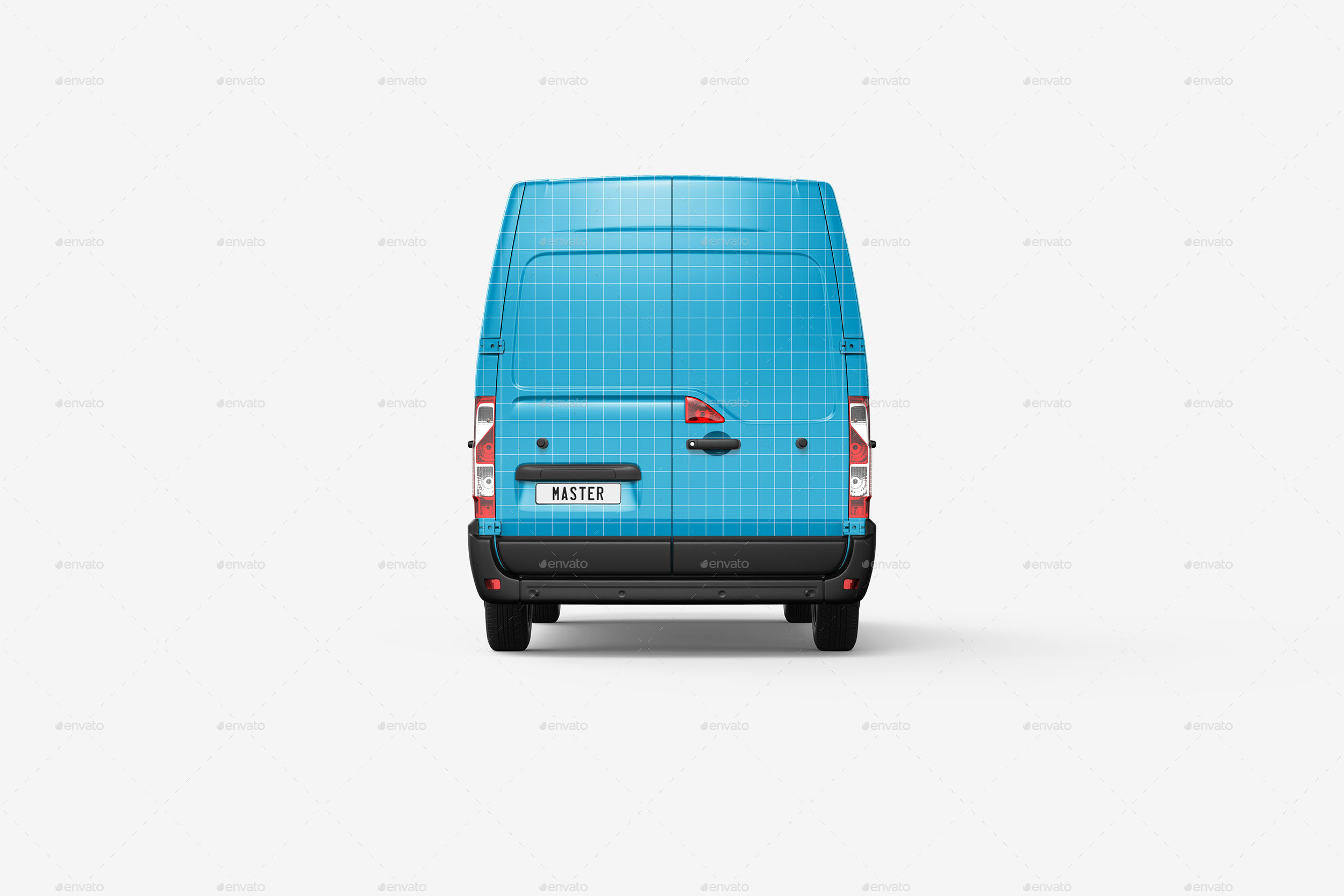 Master Panel Van Mockup, Graphics | GraphicRiver