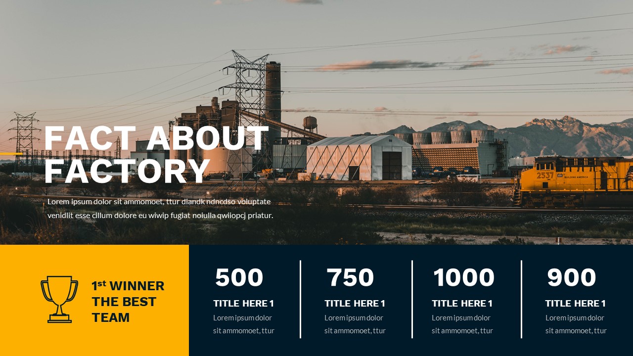 Factory - Industrial PowerPoint Template, Presentation Templates ...