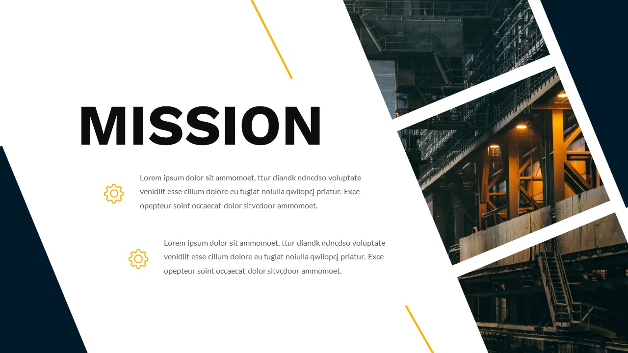 Factory - Industrial PowerPoint Template, Presentation Templates ...
