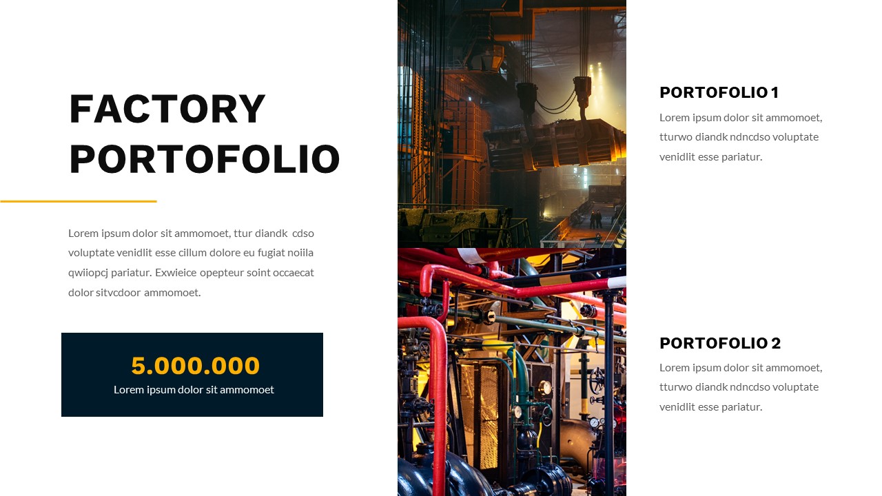 Factory - Industrial PowerPoint Template, Presentation Templates ...