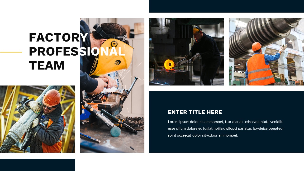 Factory - Industrial PowerPoint Template, Presentation Templates ...