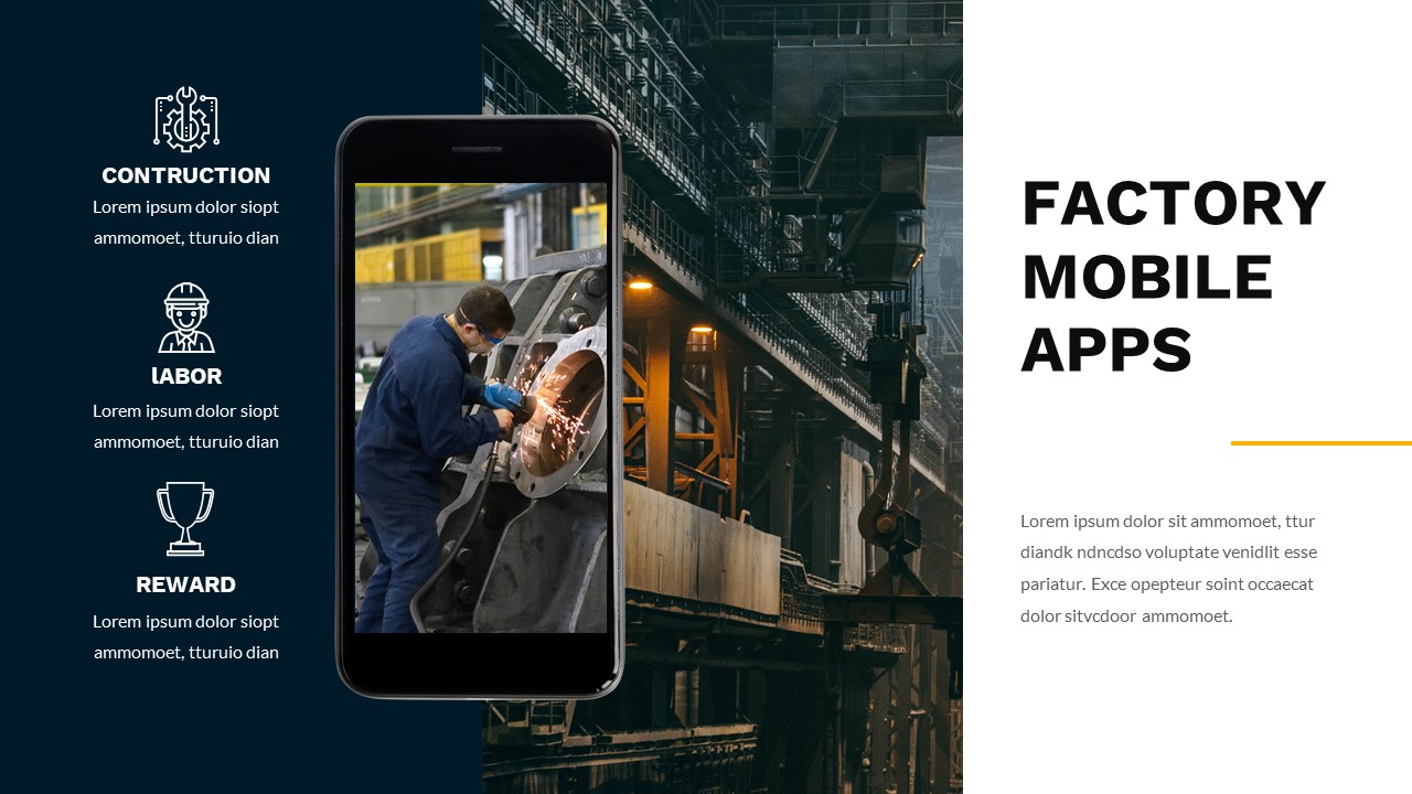 Factory - Industrial PowerPoint Template, Presentation Templates ...