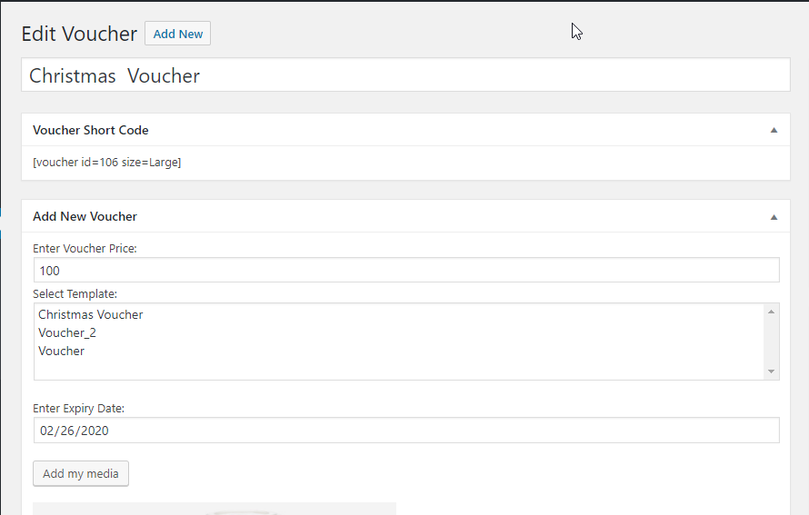 WordPress Coupon and voucher creator - Create Deal,Gift cards, eCards ...