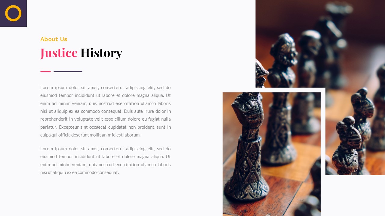 Justice – Creative Business Google Slides Template by Juday_Design