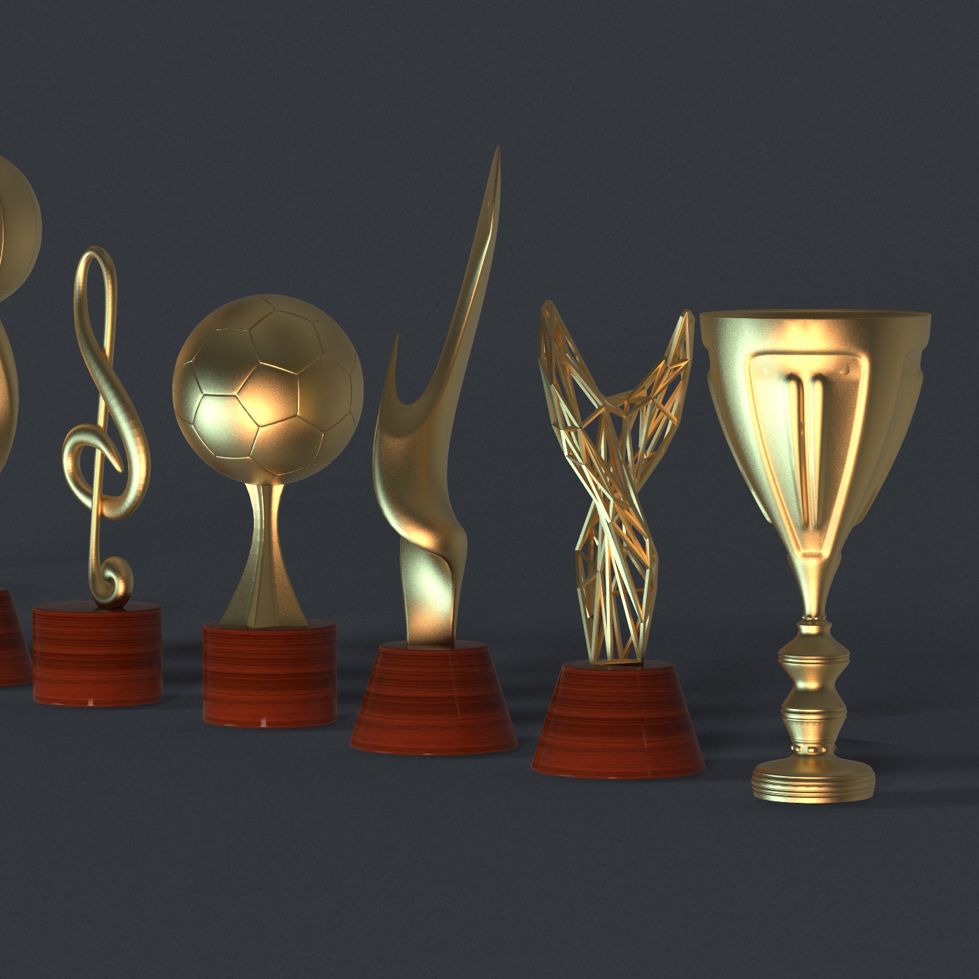 Trophy Collection by creativejungle007 | 3DOcean