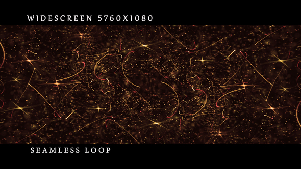 Golden Cosmos Widescreen, Motion Graphics | VideoHive
