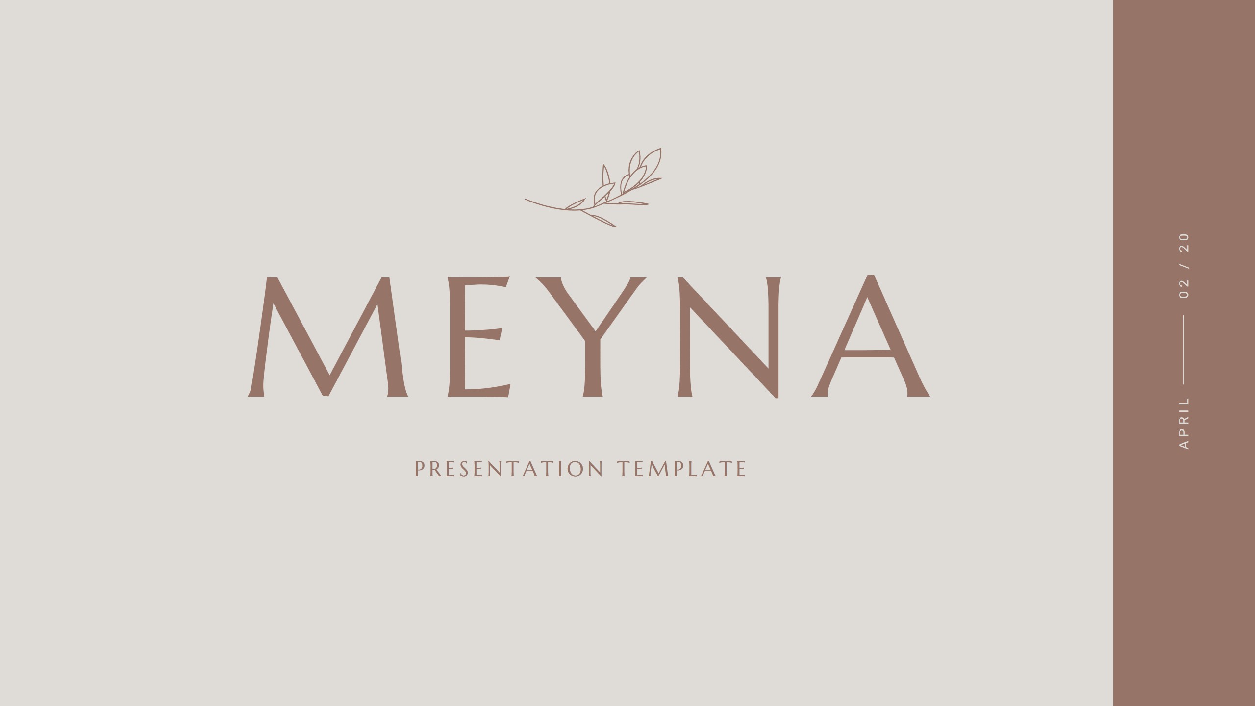 Meyna Google Slides by VisualColony | GraphicRiver
