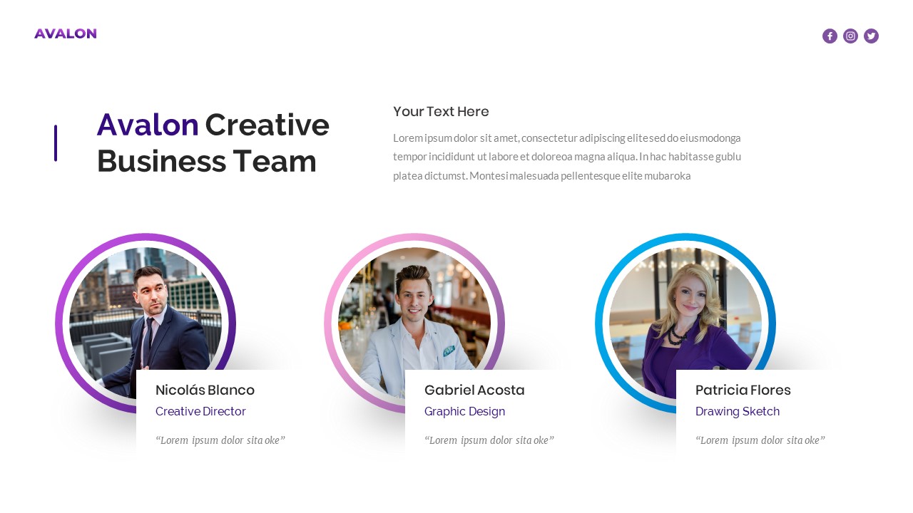 Avalon - Business PowerPoint Template, Presentation Templates ...