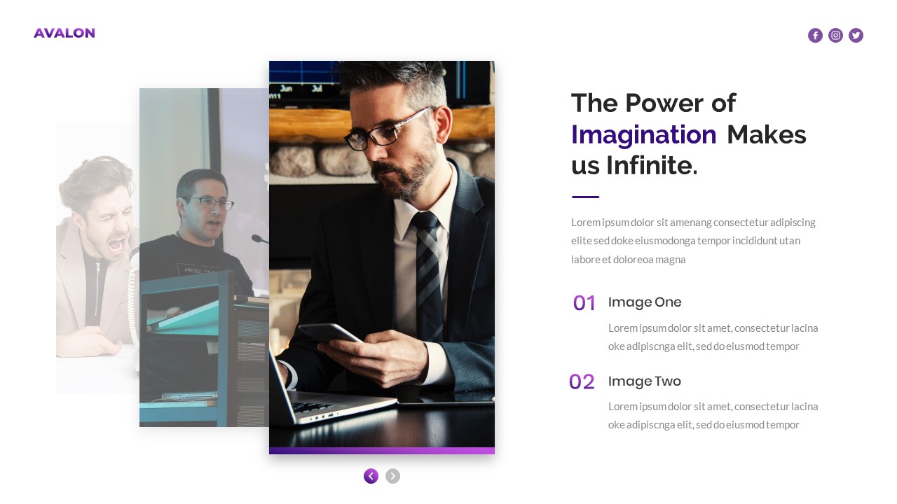 Avalon - Business PowerPoint Template, Presentation Templates ...