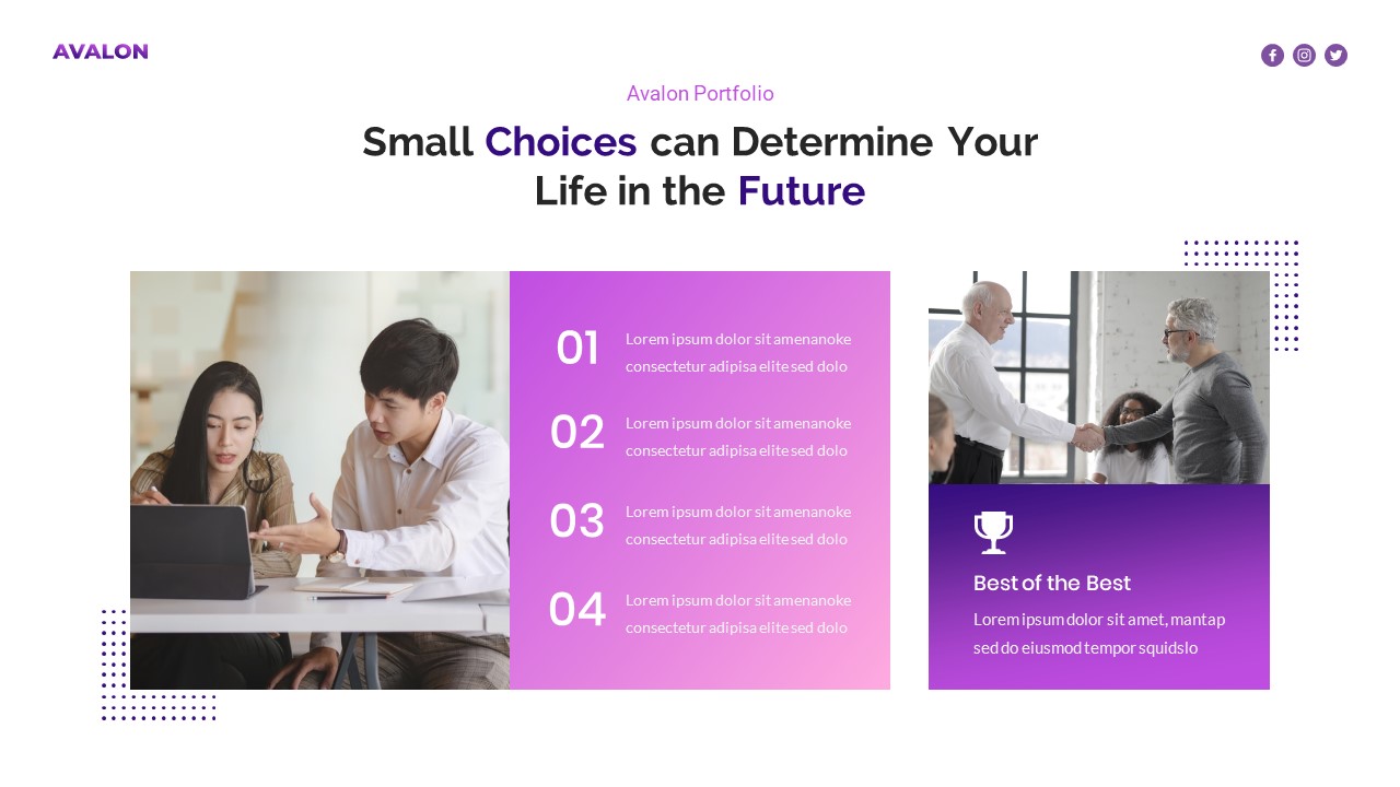 Avalon - Business PowerPoint Template, Presentation Templates ...