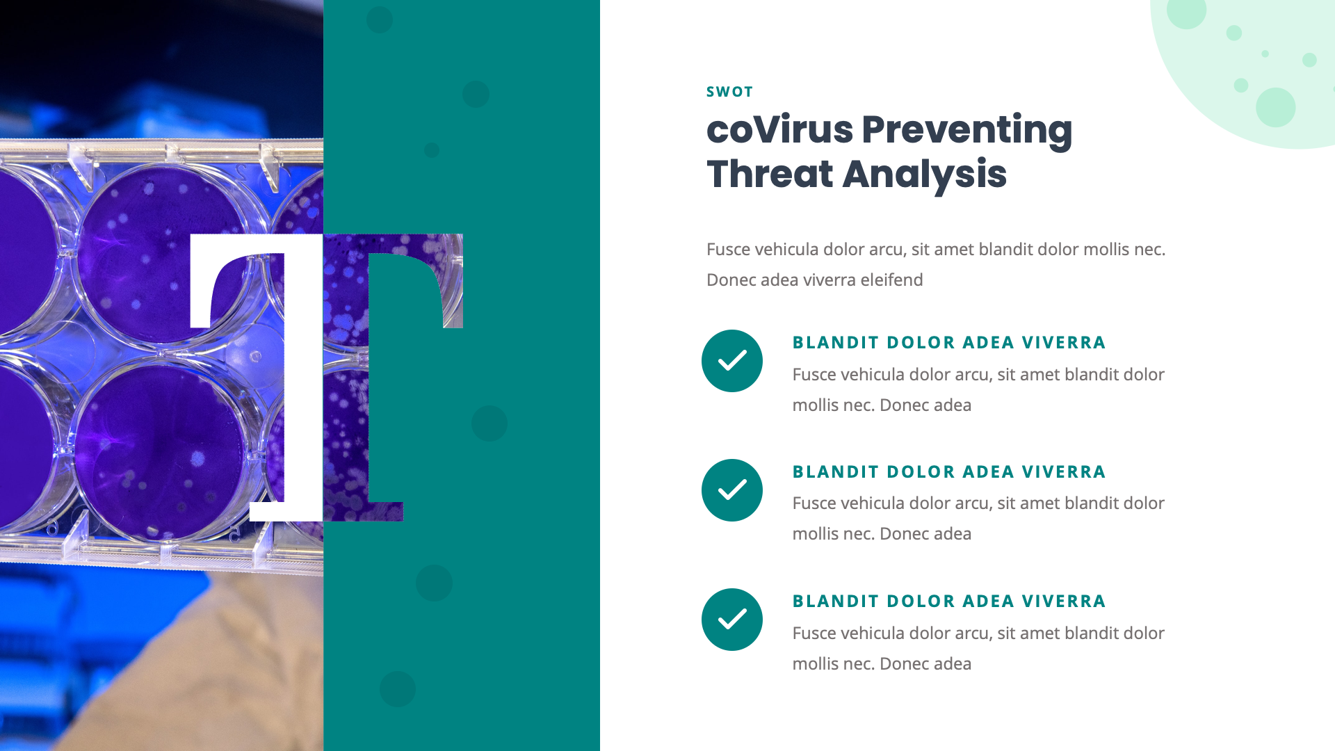 Covirus - Disease & Virus Powerpoint Template, Presentation Templates