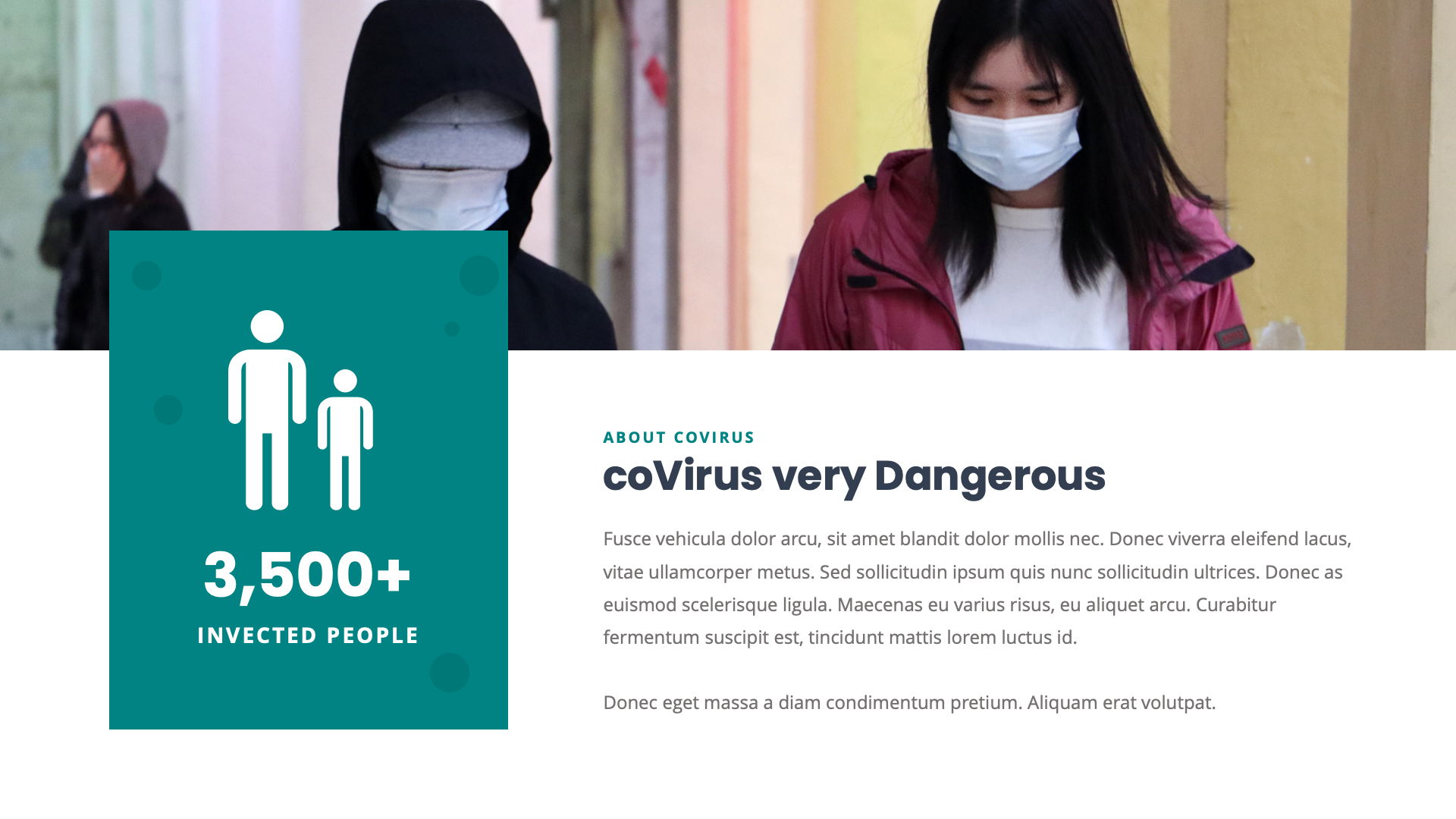 Covirus - Disease & Virus Google Slides Template, Presentation Templates